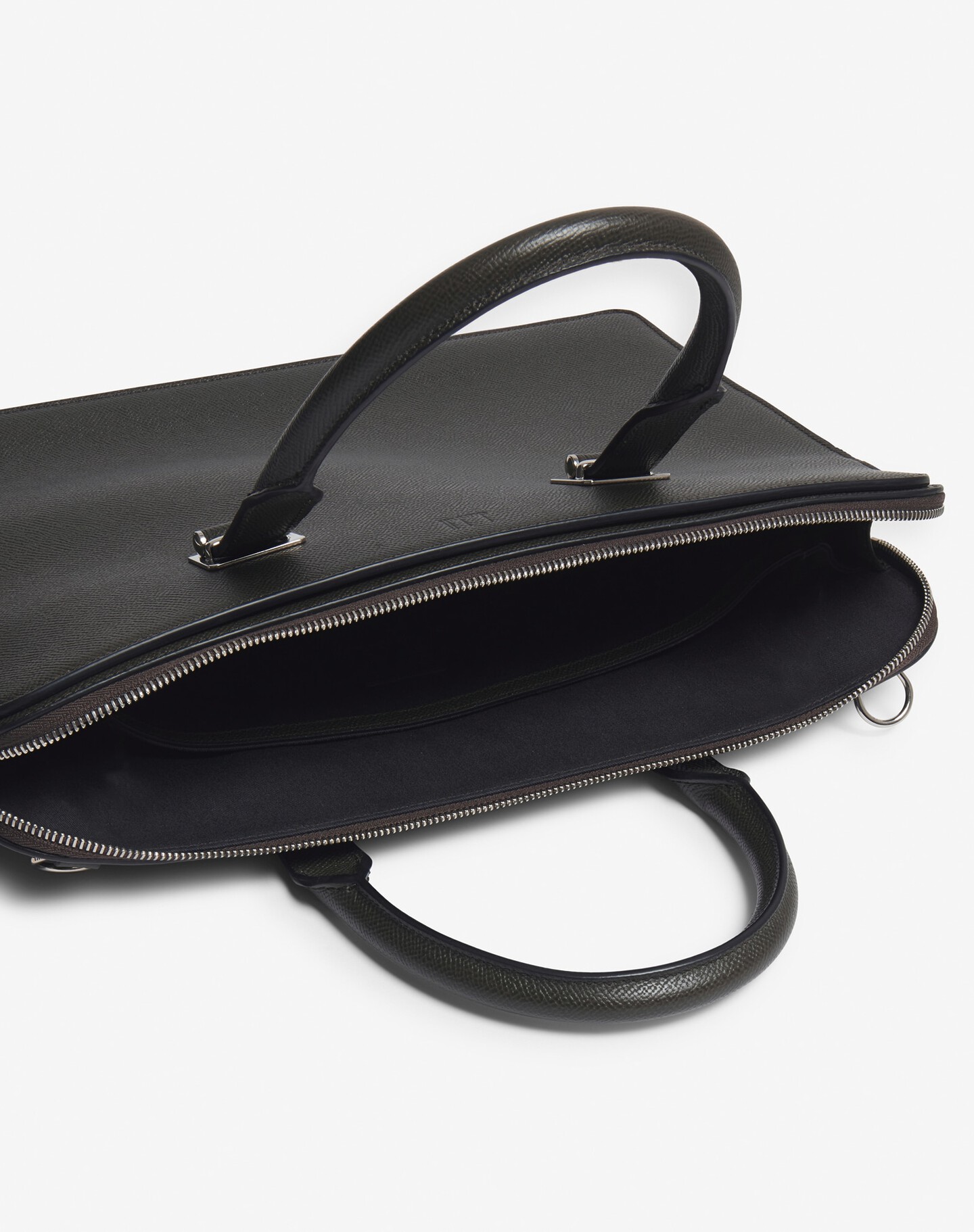 Cadogan Slim Double Document Case Black - Dunhill Official